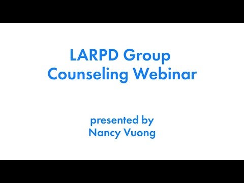 LARPD Group Counseling - ACERA